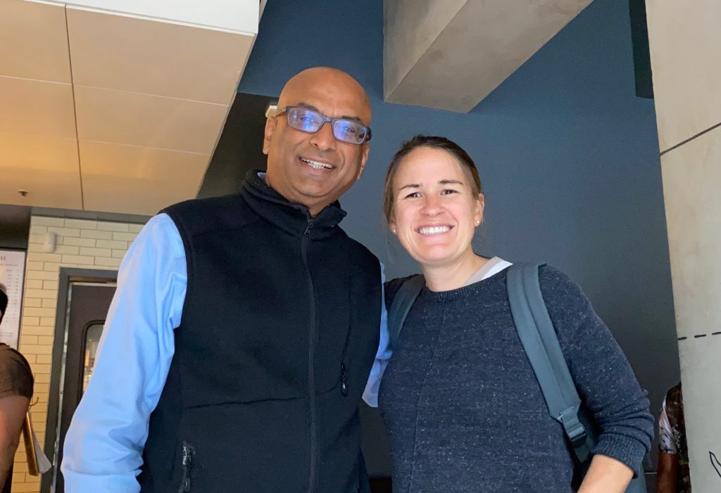 A short and sweet meeting with Celeste – Rajib Roy