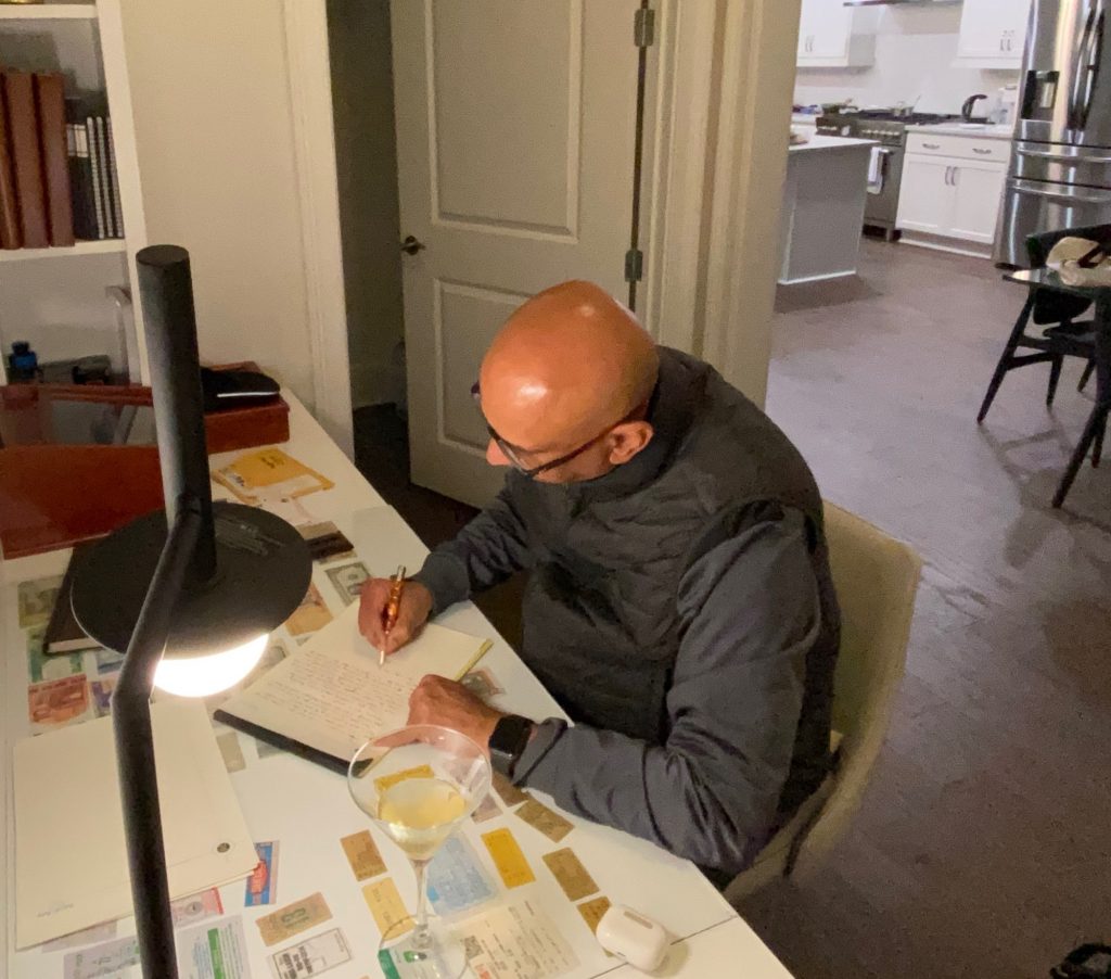 Saturday evening letter writing – Rajib Roy