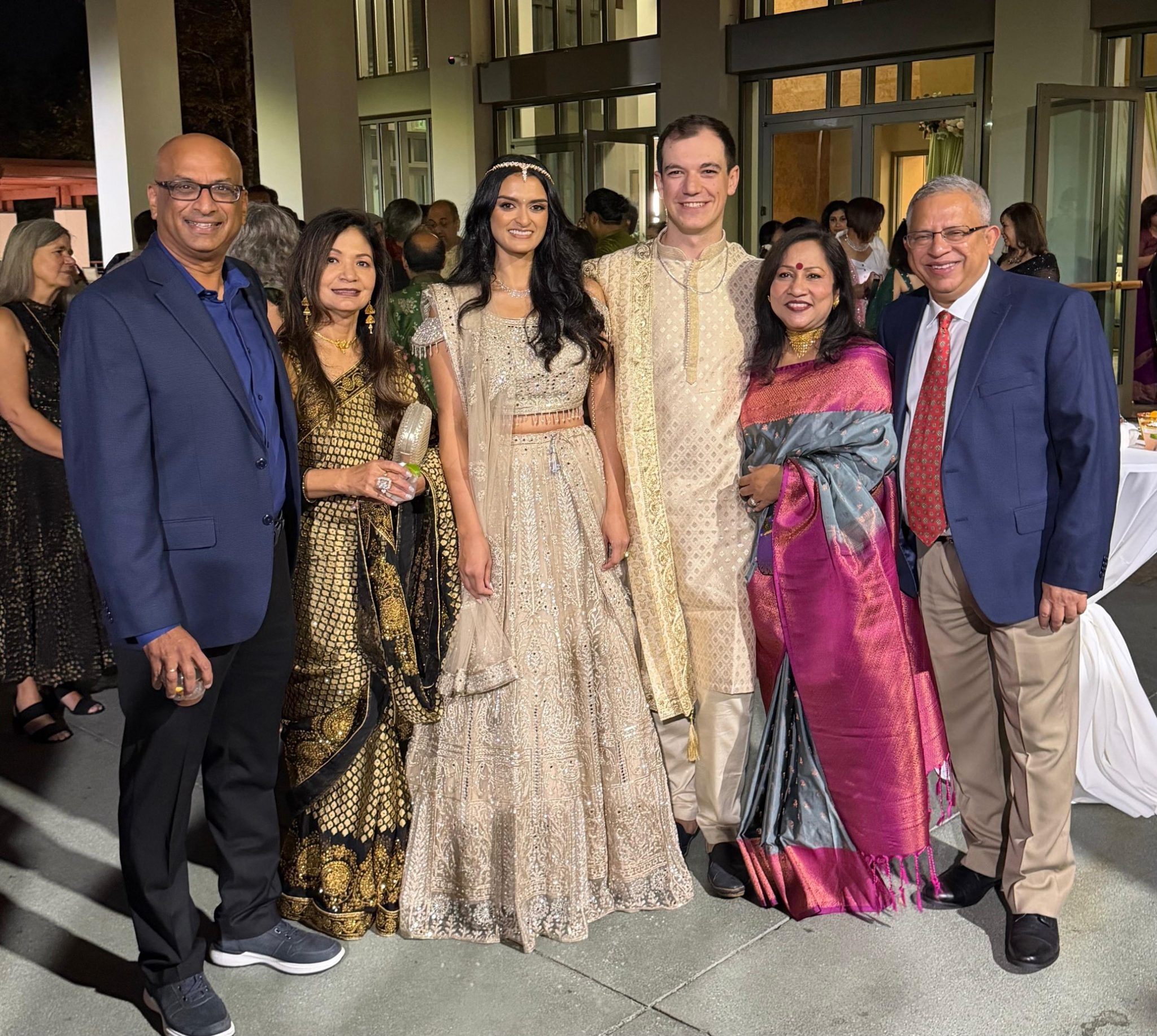 With the bride and groom! – Rajib Roy